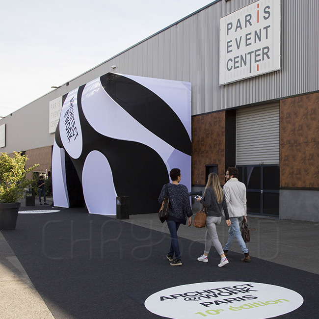 Salon Architect@Work, Paris Event Center 2017 - Chrysal-ID
